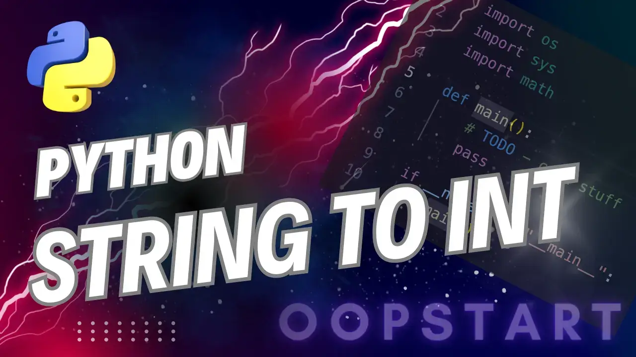 Python Convert String To Int Comprehensive Guide